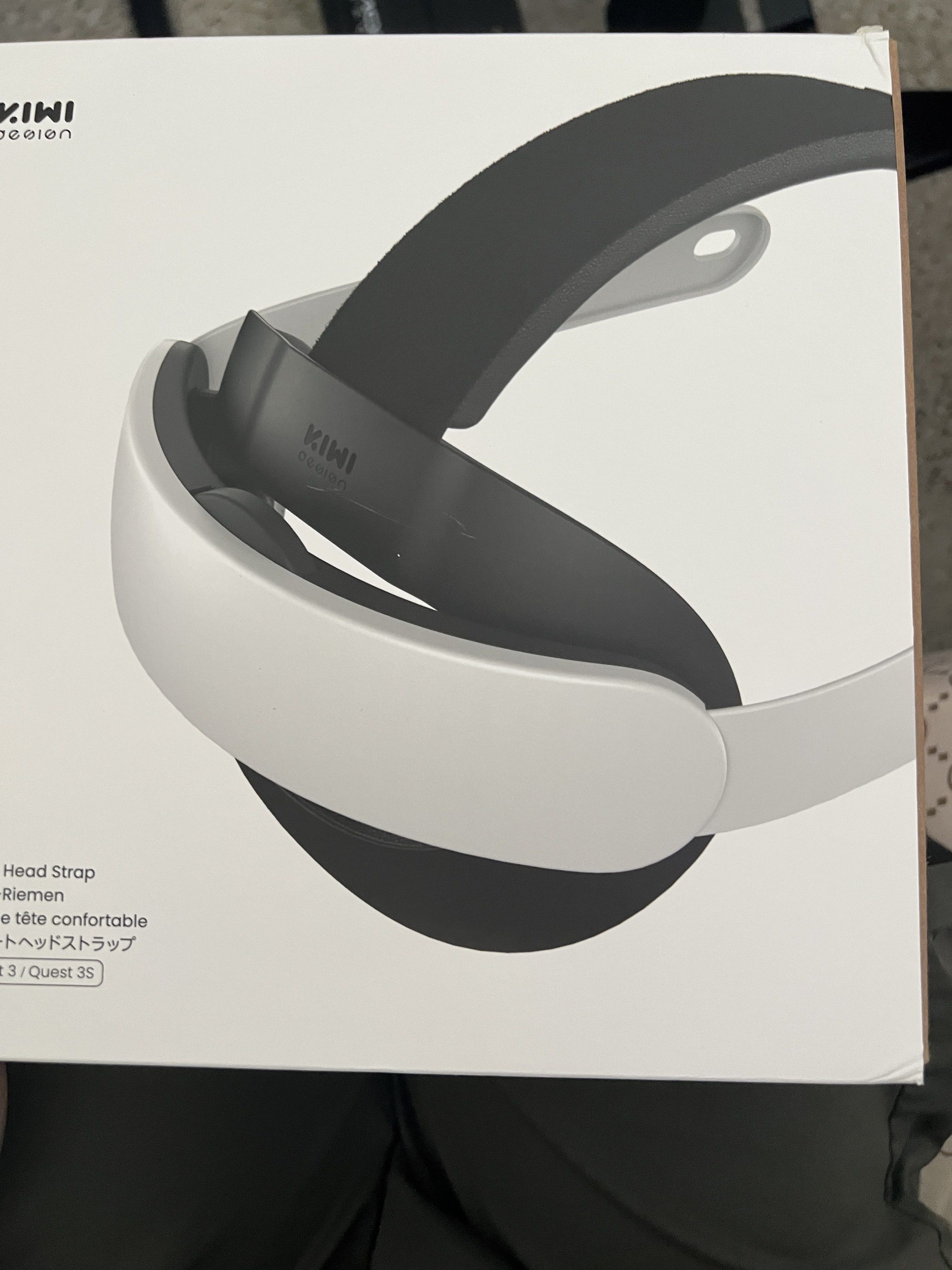 Kiwi Design Comfort Head Strap for Meta Quest 3/Quest 3S, Video Gaming ...