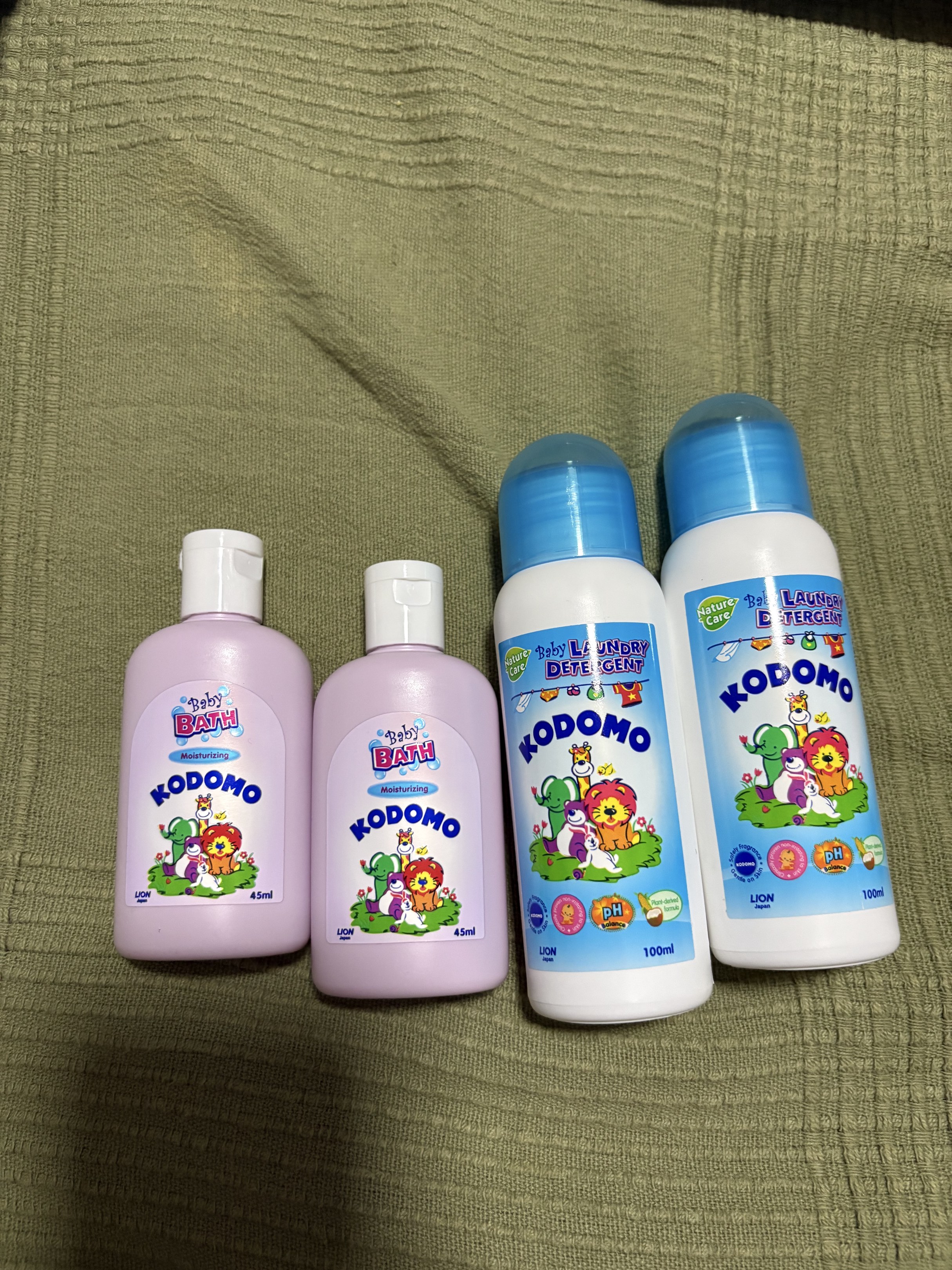 Kodomo Baby Laundry Detergent & Baby Bath Set, Babies & Kids, Bathing ...