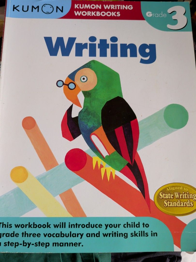 Kumon Writing Workbook Grade 3, Hobbies & Toys, Books & Magazines ...
