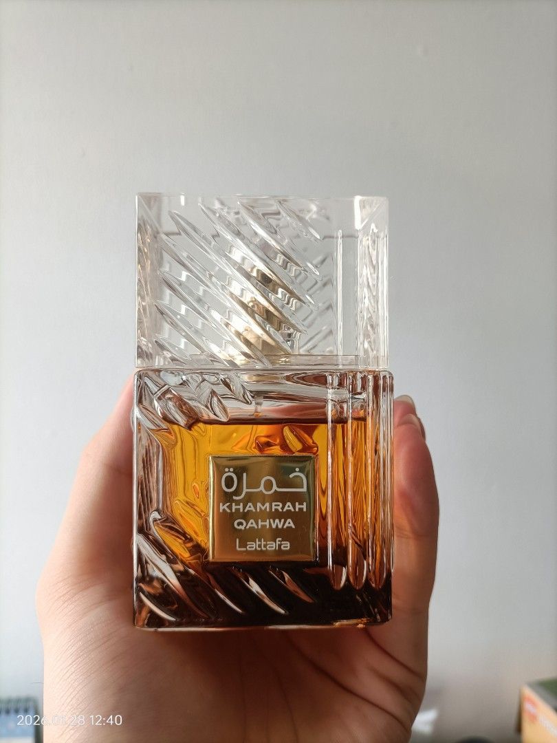 Lattafa Khamrah Qahwa Perfume, Beauty & Personal Care, Fragrance ...