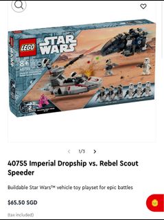 Lego Star Wars 7667 Imperial Dropship Stormtrooper Minifigs Minifigures ...