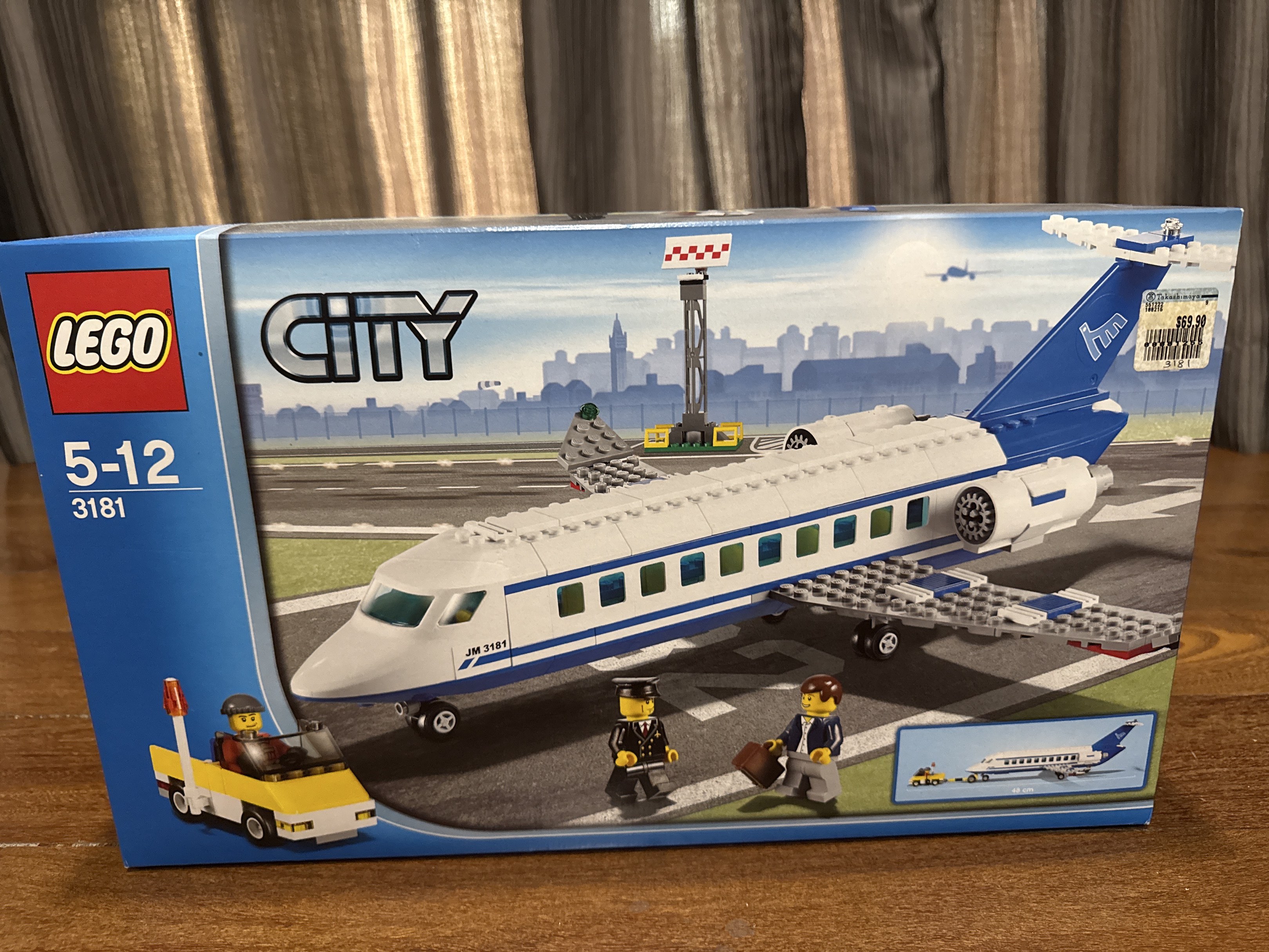 LEGO City 3181 Passenger Plane, Hobbies & Toys, Toys & Games on Carousell
