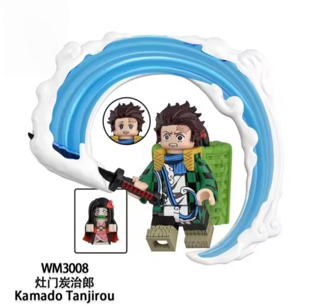 Lego Demon Slayer Tanjiro Building Figure, Hobbies & Toys, Toys & Games ...