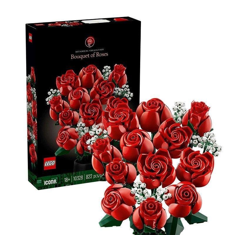 LEGO Icons Botanical Collection Bouquet of Roses, Hobbies & Toys, Toys ...