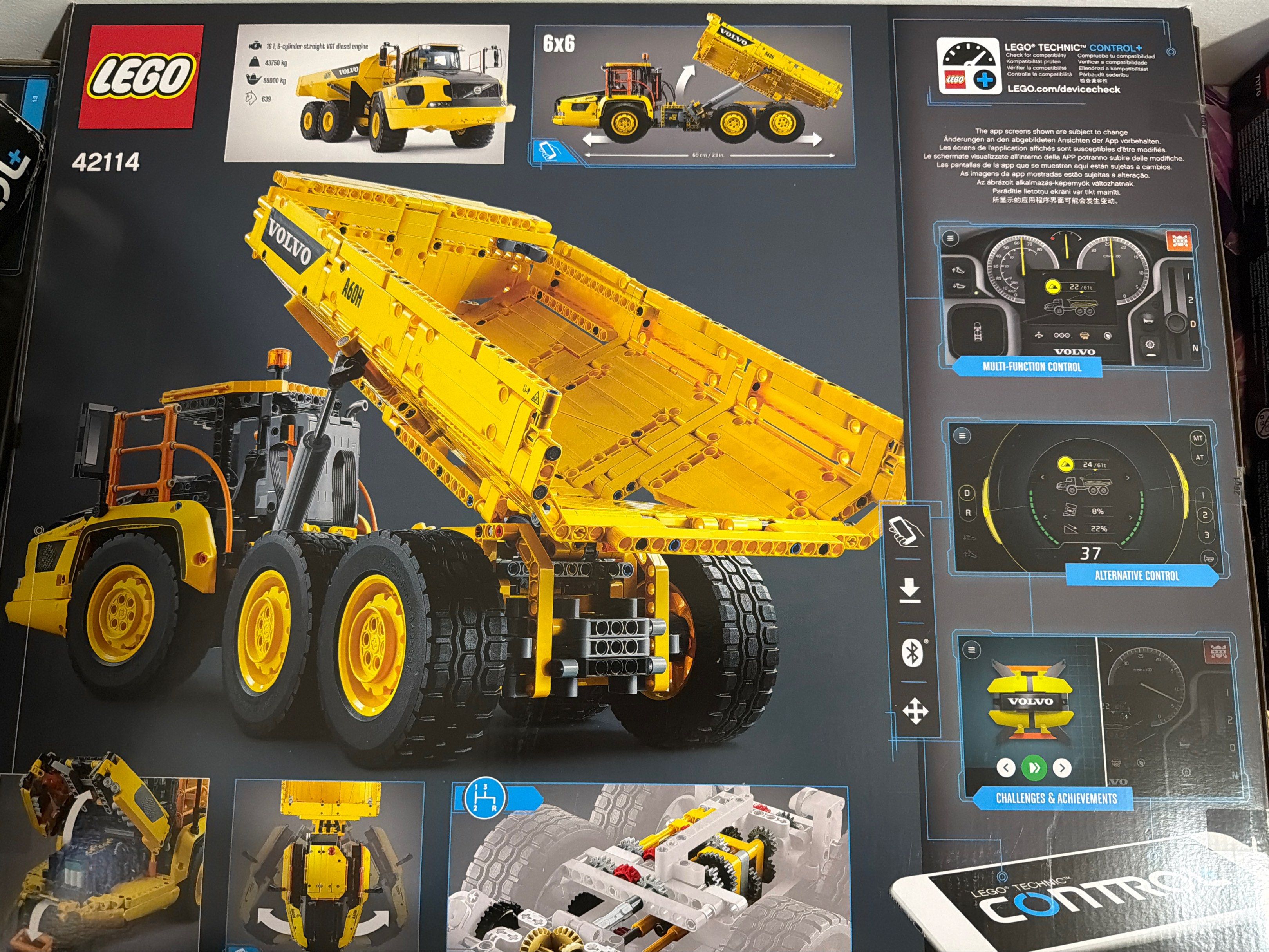 LEGO Technic 42114 Volvo 6x6 Articulated Hauler, Hobbies & Toys, Toys ...
