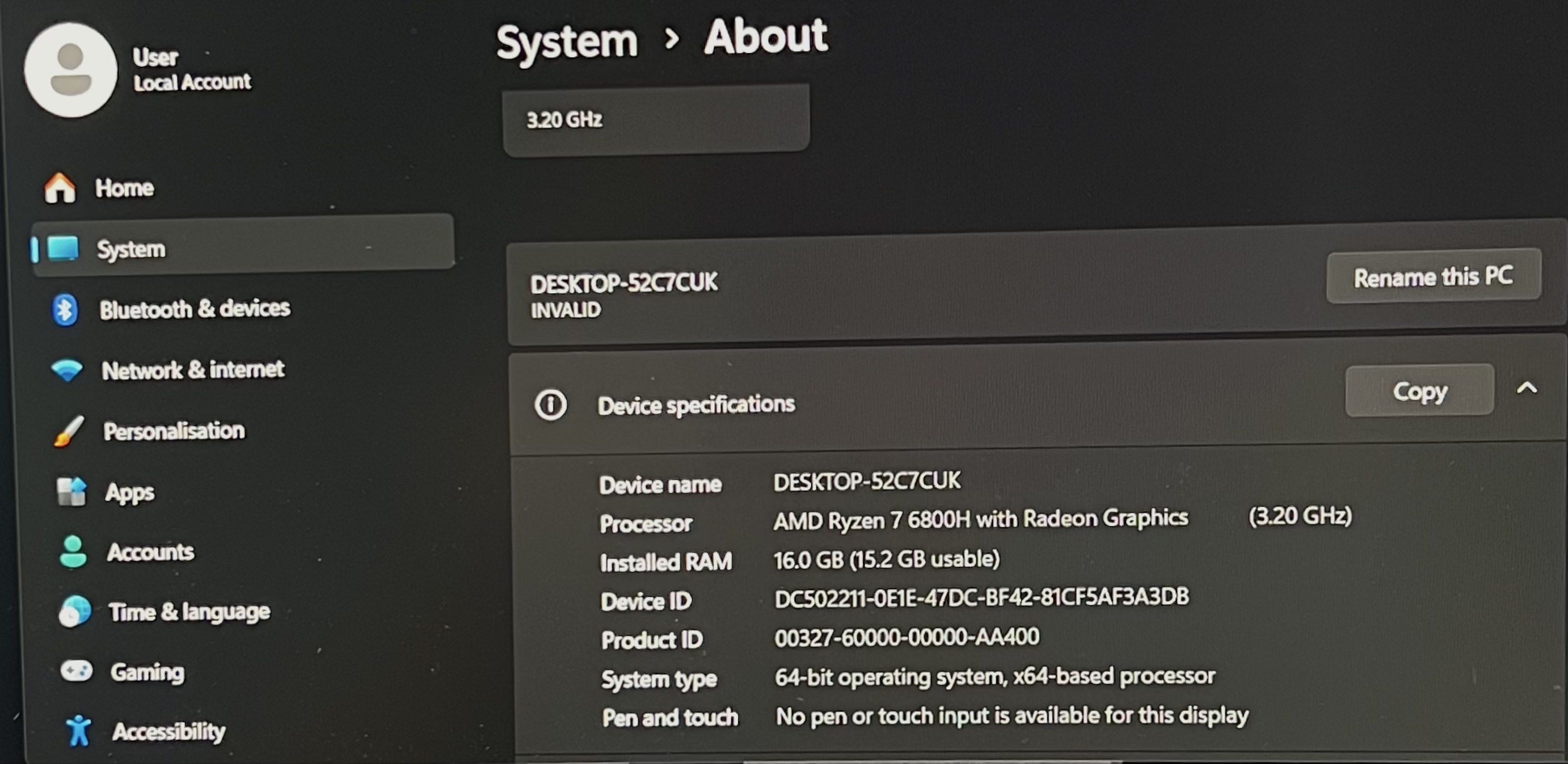Lenovo Legion Gaming Laptop Ryzen 7 6800H RTX 3050, Computers & Tech ...