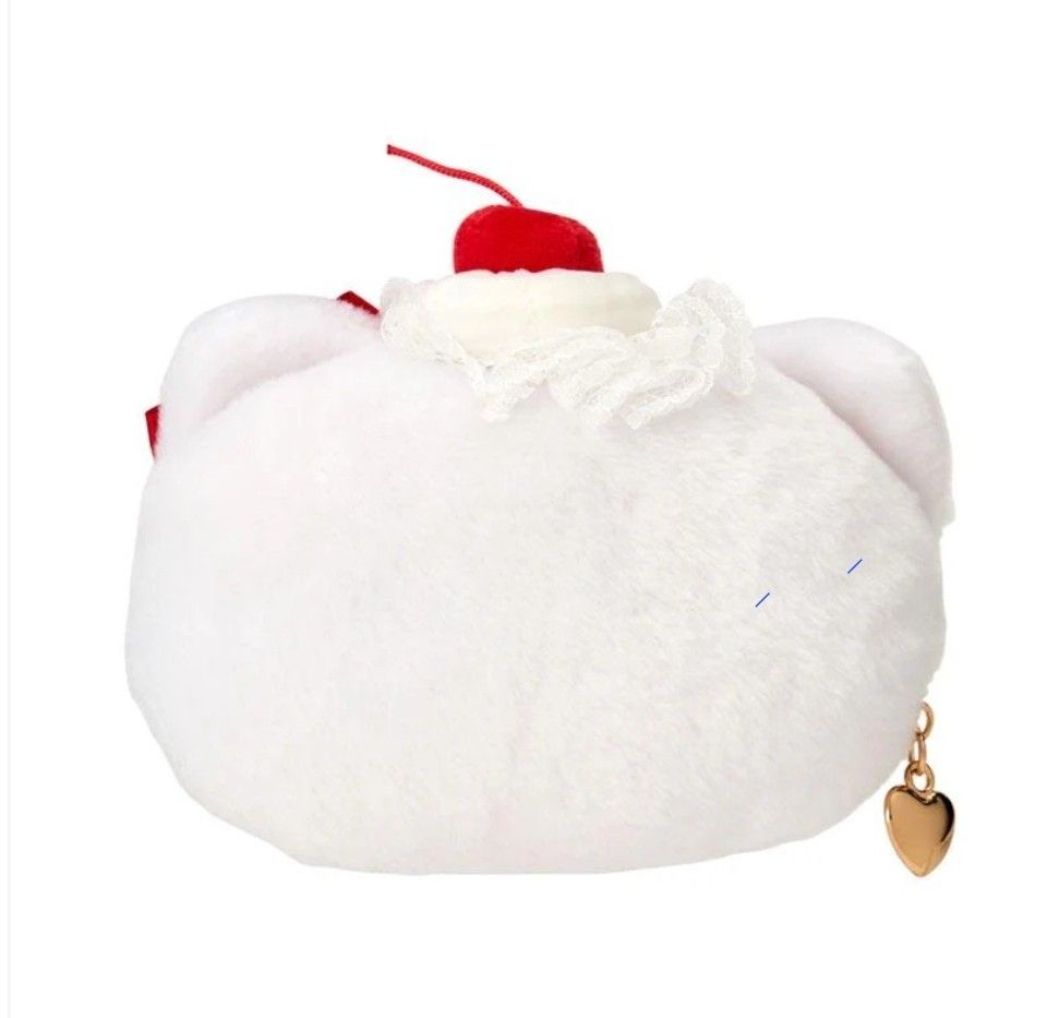 LIMITED EDITION Shobido Hello Kitty Plush Pouch Whip Cherry Sanrio ...