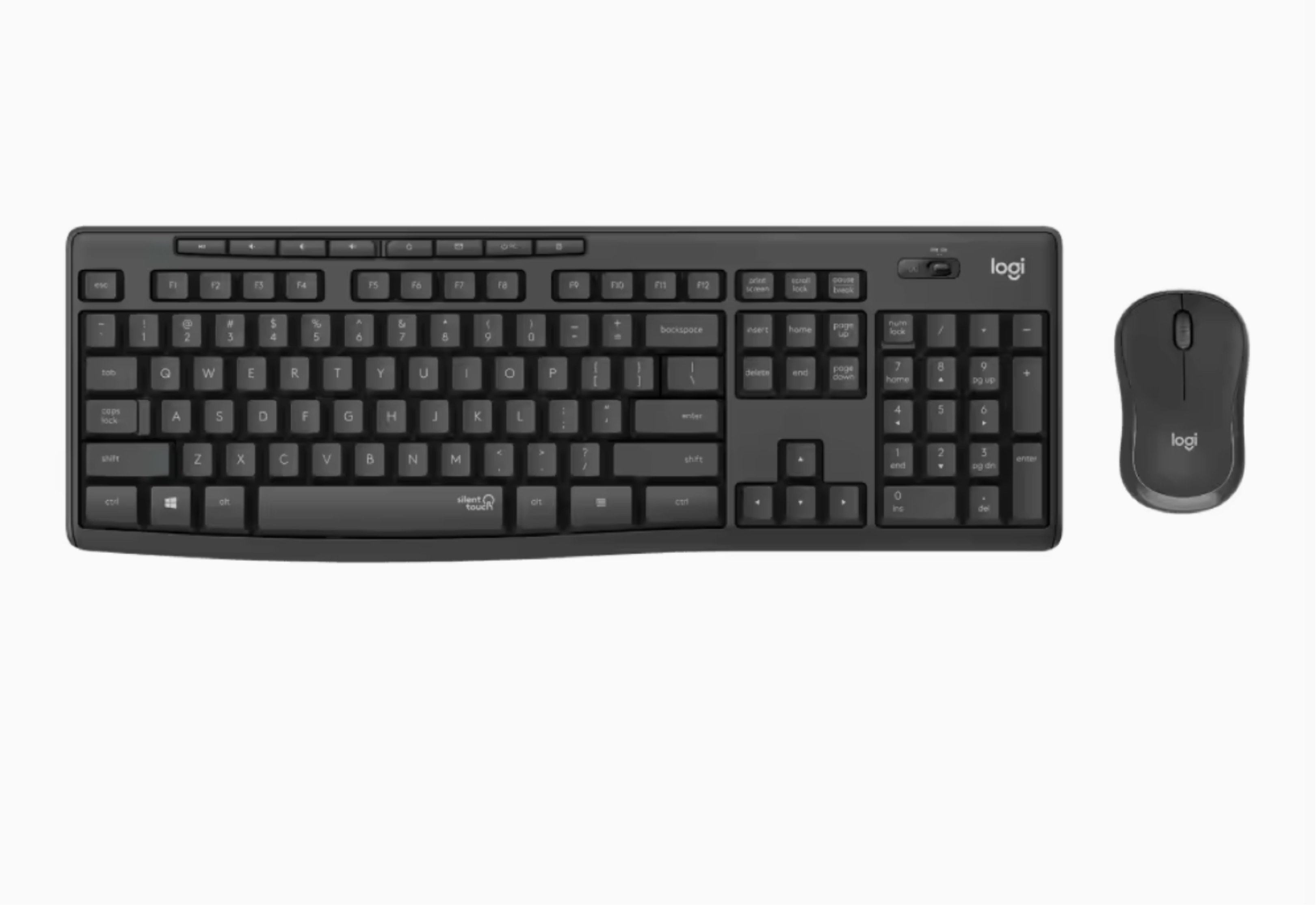 Logitech MK295 Silent Wireless Keyboard and Mouse Combo, Computers ...