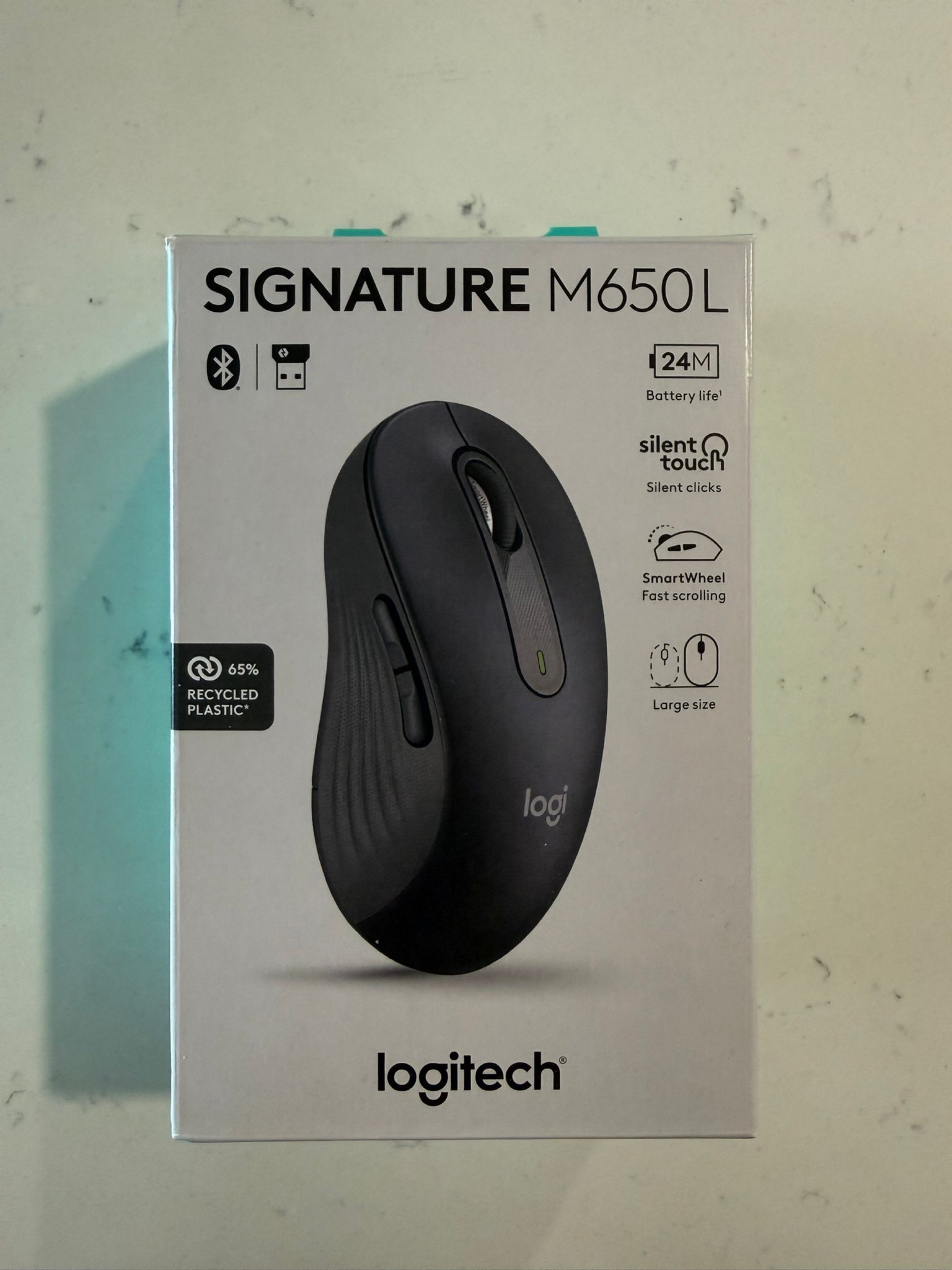 Logitech Signature M650L Wireless Mouse - Black, Computers & Tech ...