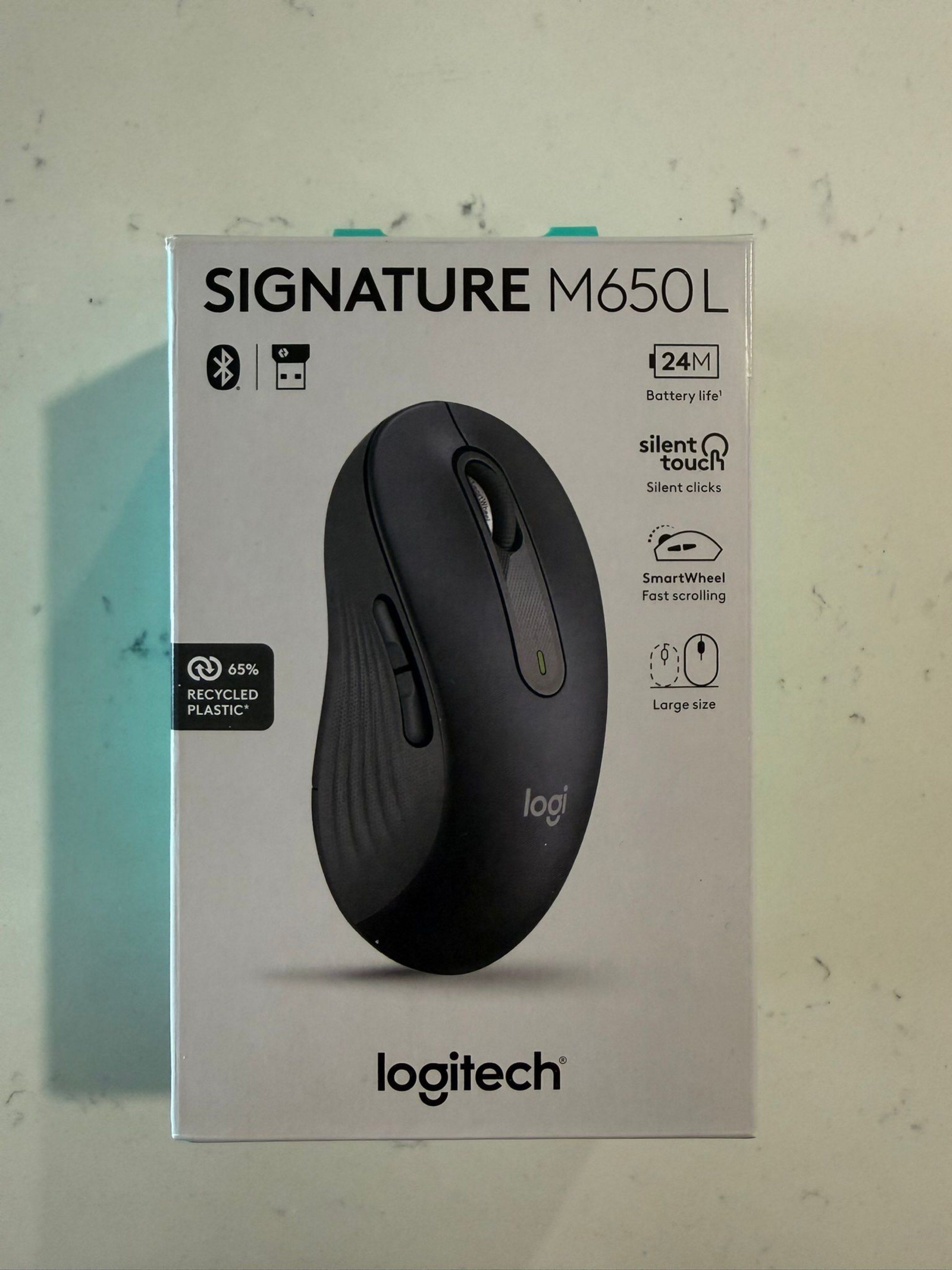 Logitech Signature M650L Wireless Mouse - Black, Computers & Tech ...