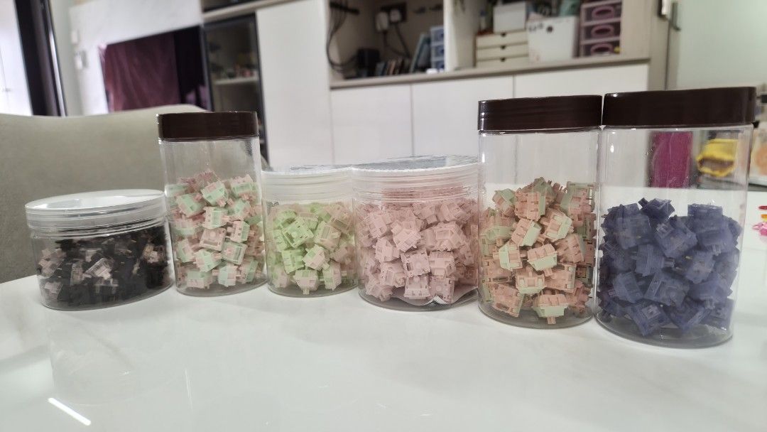 Mechanical Keyboard Linear Thocky Switches, Computers & Tech, Parts ...