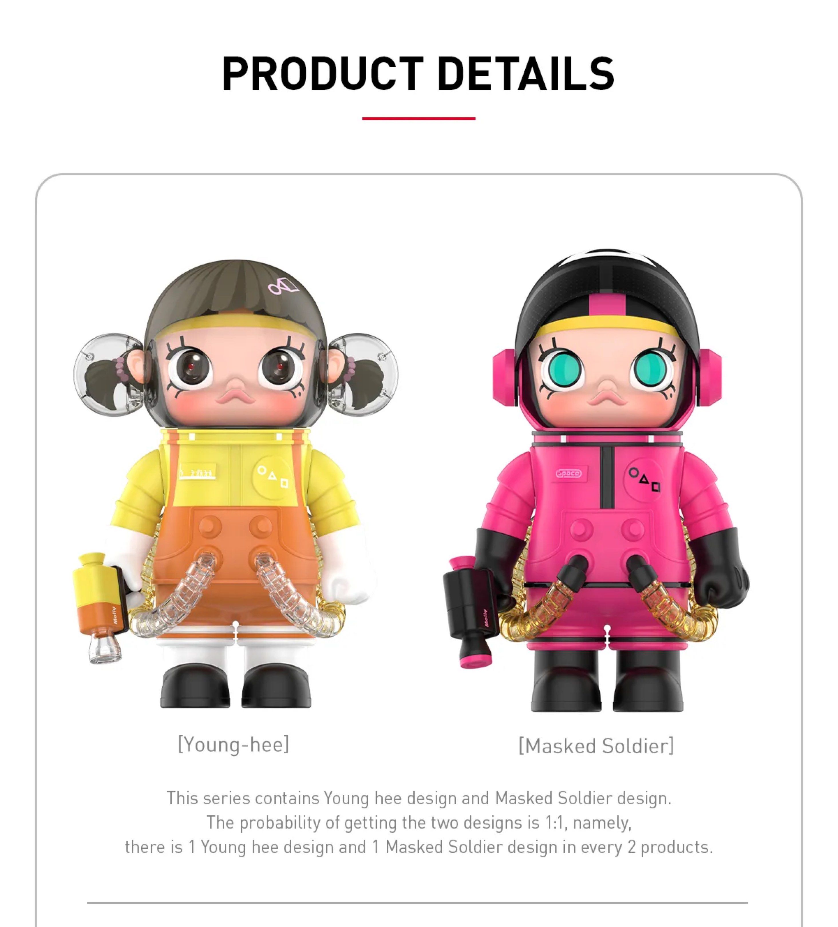 MEGA SPACE MOLLY 400%+100% Squid Game, Hobbies & Toys, Toys & Games on ...