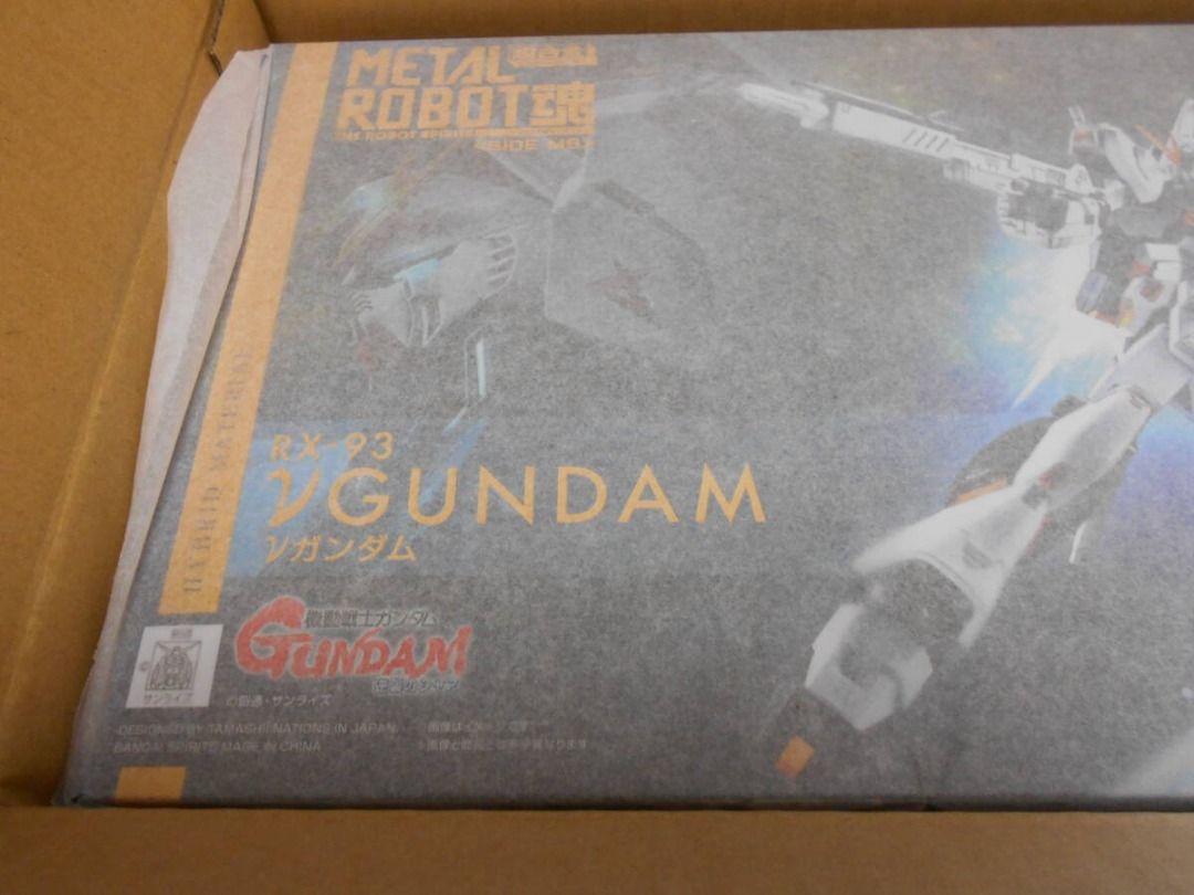 METAL ROBOT SPIRITS RX-93 Nu Gundam Mobile Suit Gundam: Char's ...