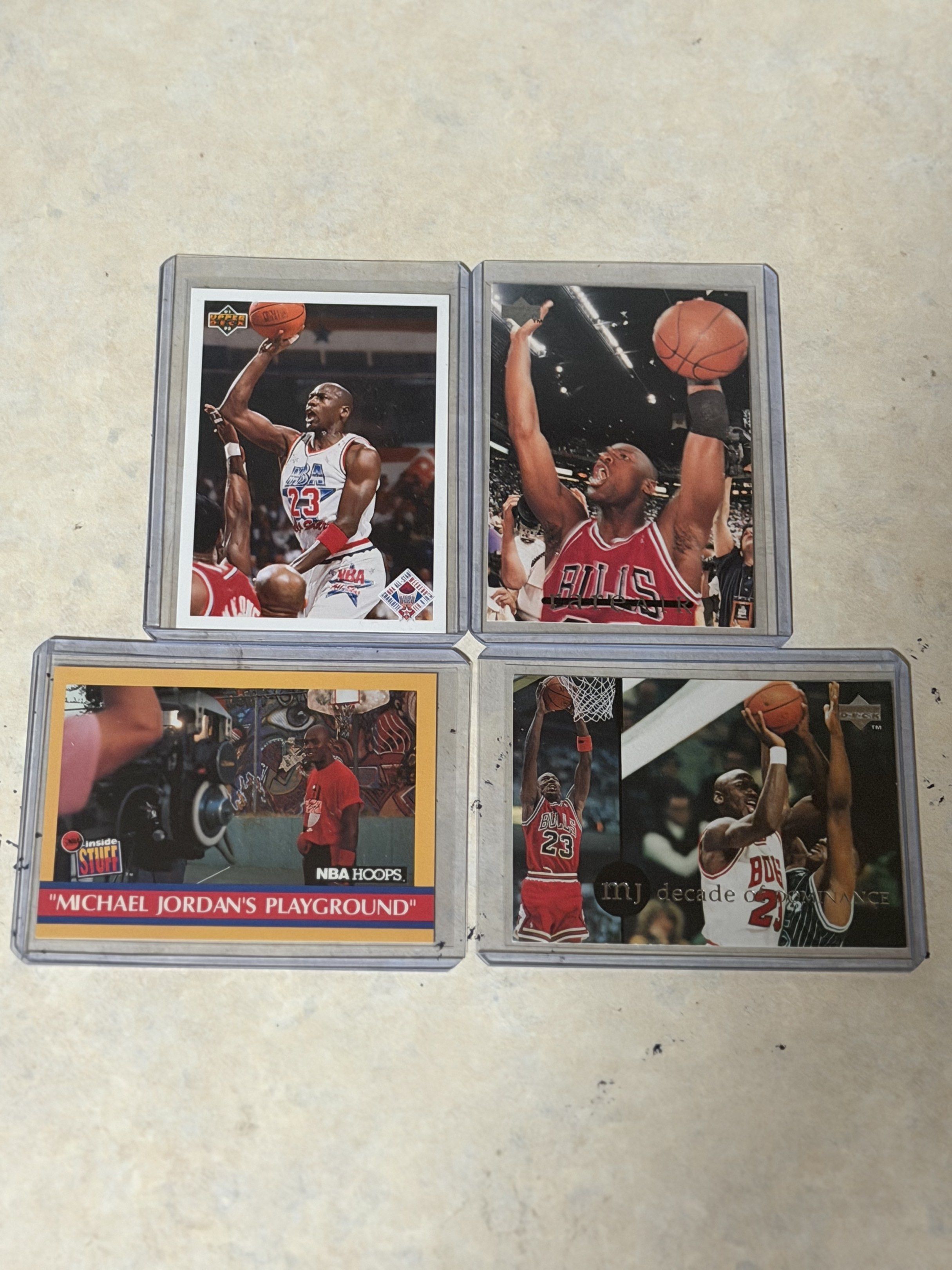 Michael Jordan Basketball Trading Cards - Various, Hobbies & Toys, Toys ...