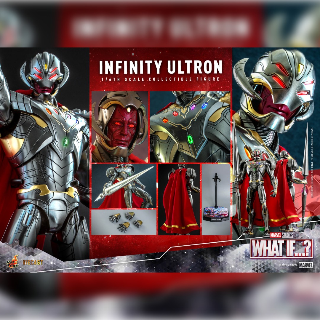 [MISB] Hot Toys Infinity Ultron TMS063D44 1/6 Diecast WHAT IF ...