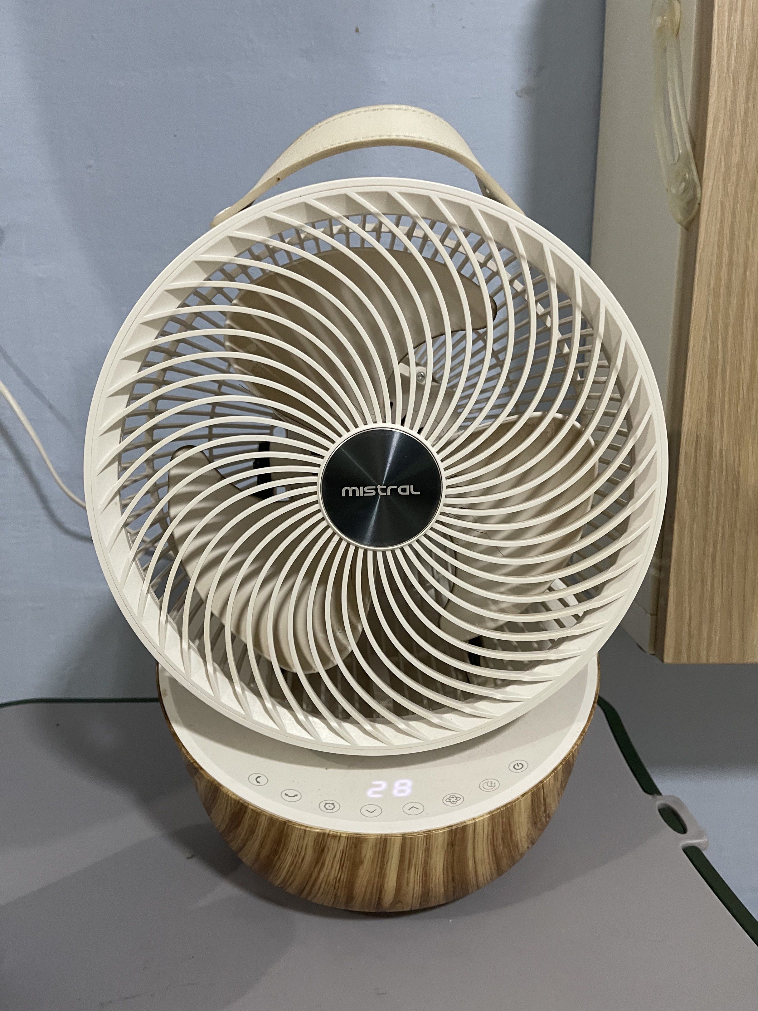 Mistral DC Eco Fan with LED Display, Furniture & Home Living, Lighting ...