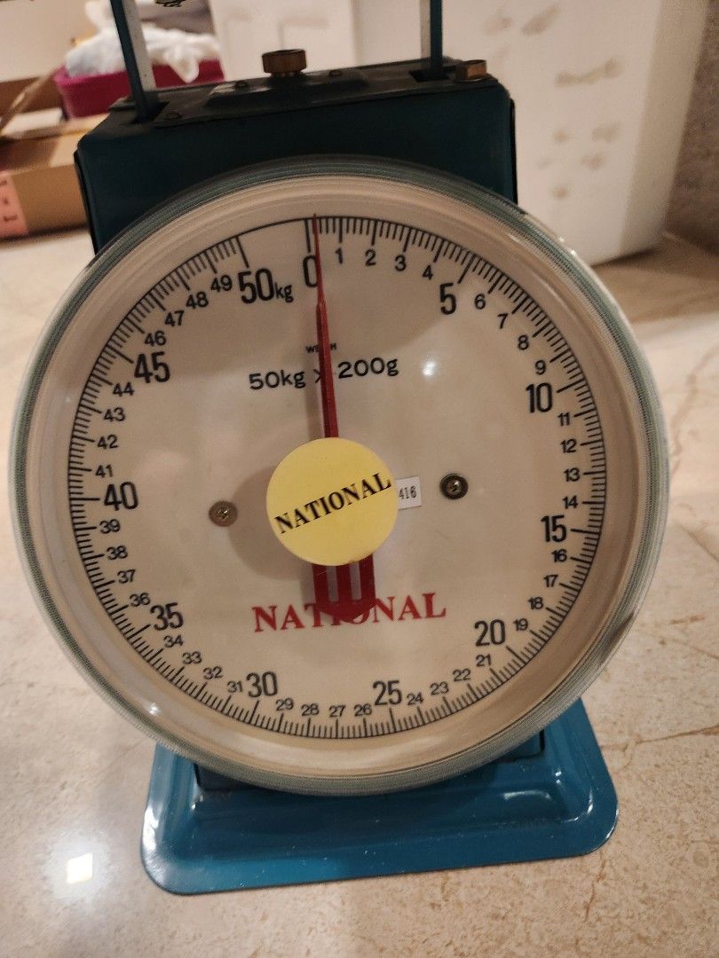 National 50kg Mechanical Scale, Health & Nutrition, Health Monitors ...