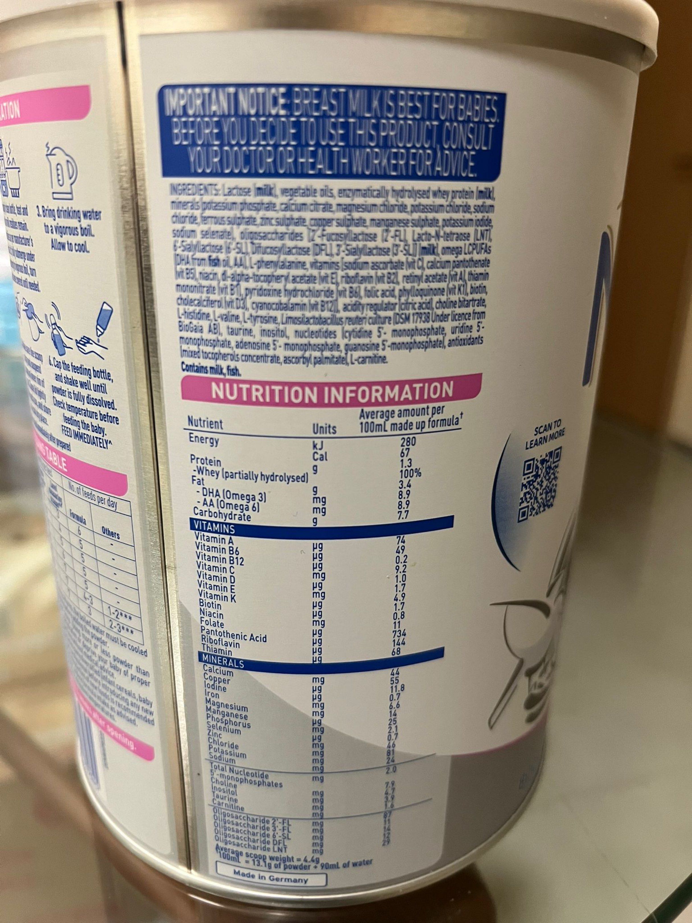 Nestle NAN Expert Pro SensiPro Infant Formula, Babies & Kids, Nursing ...