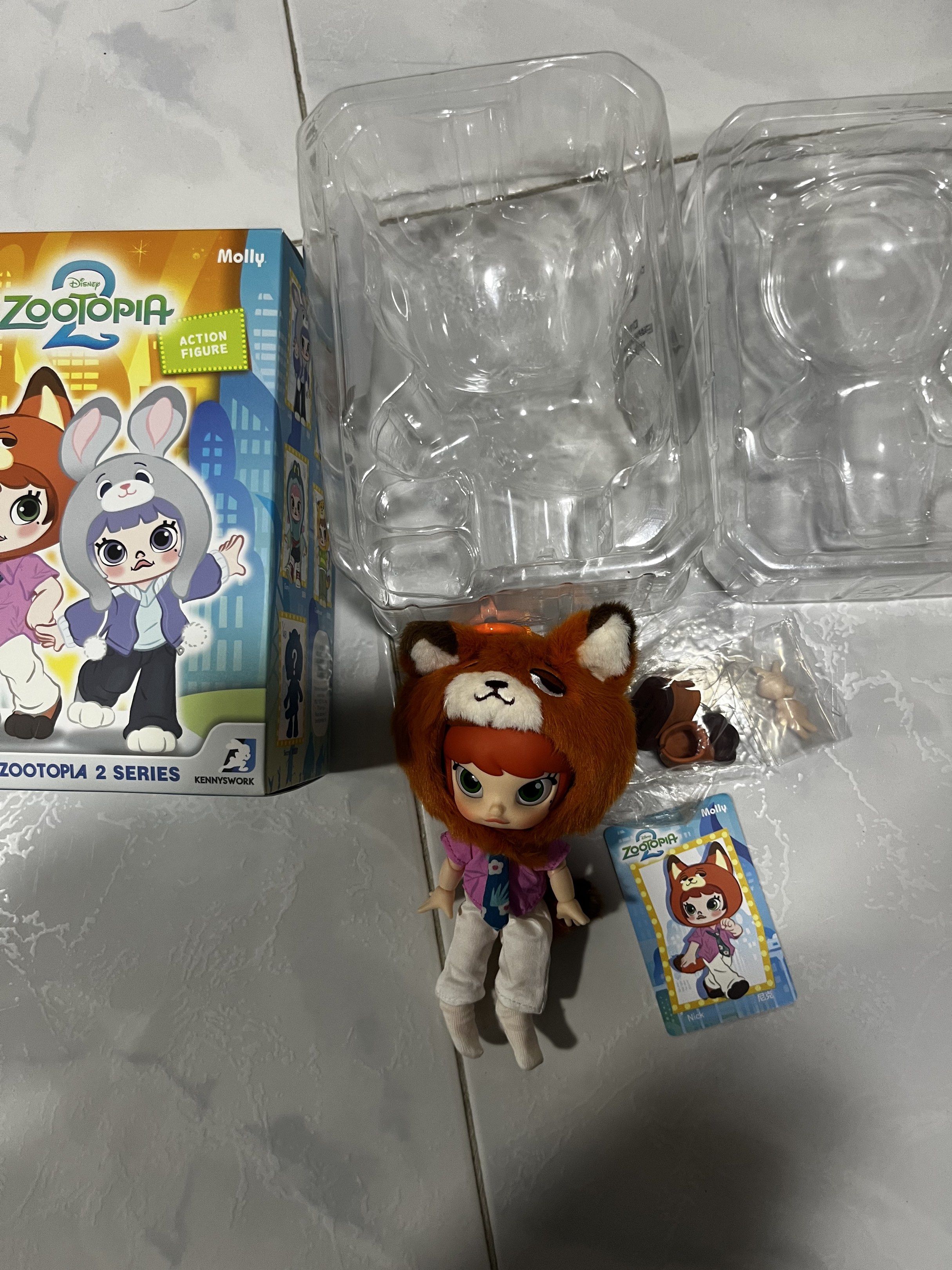 Nick Popmart Zootopia 2 Molly Action Figure, Hobbies & Toys, Toys ...