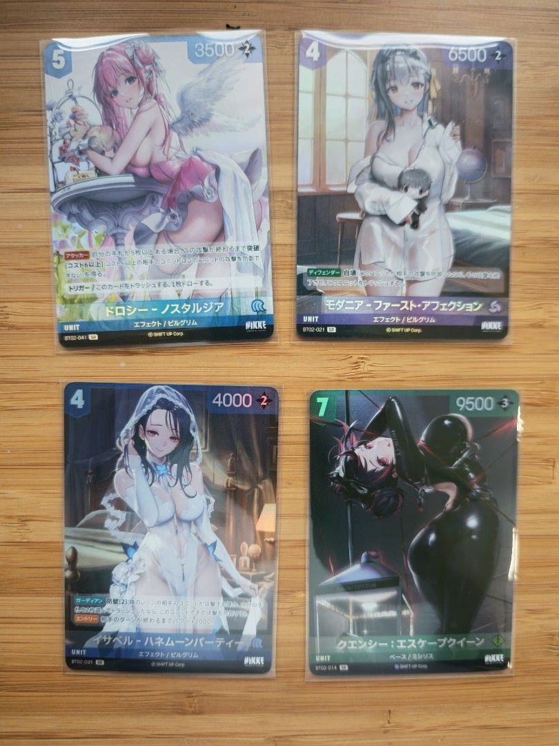 Nikke Trading Cards - Various Characters, Hobbies & Toys, Toys & Games ...