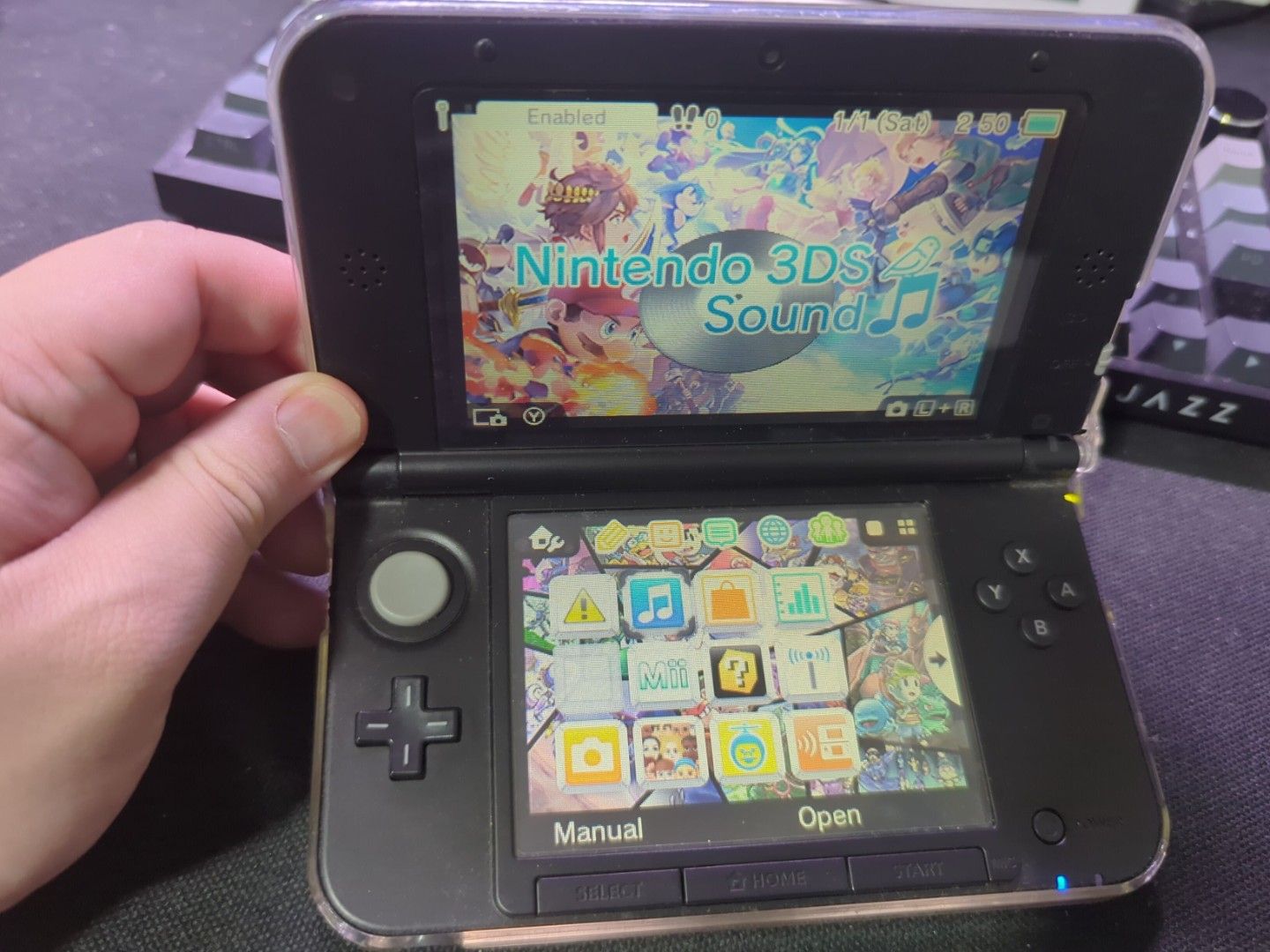 Nintendo 3DS Console - Blue, Video Gaming, Video Game Consoles ...