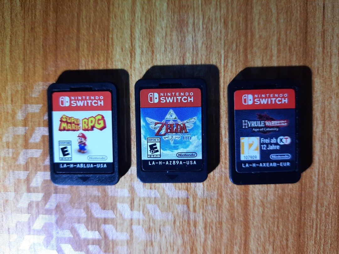 Nintendo Switch Mario RPG,Hyrule Warriors,Zelda Skyward Sword, Video ...
