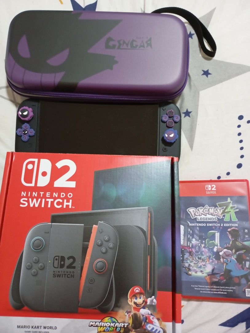 Nintendo Switch 2 Pokemon za Bundle, Video Gaming, Video Game Consoles ...