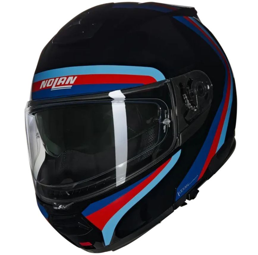 Nolan Helmet, BMW colors - N100-6 Assoluto 348 Black/Blue/Red/Light ...