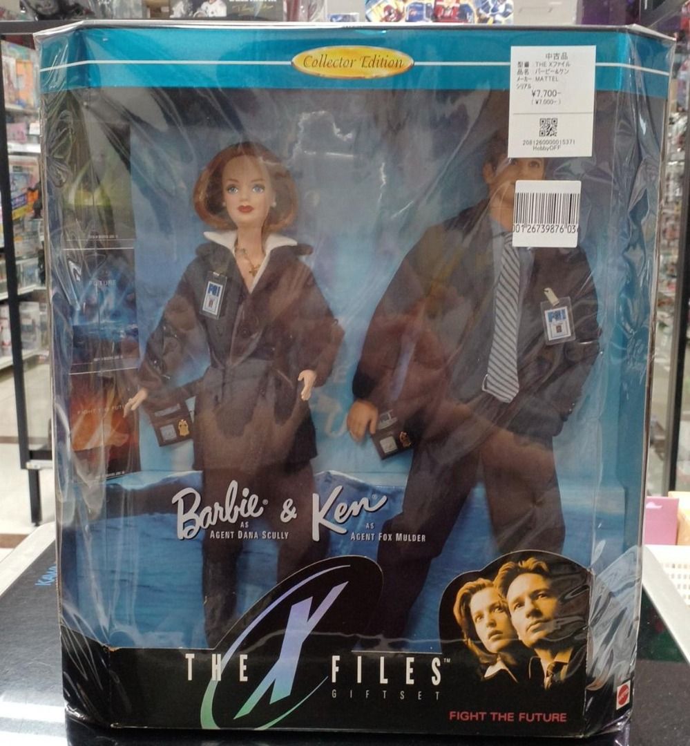 NRFB Barbie Ken The X Files X-FIles Giftset Gift Set Doll MATTEL Dana ...