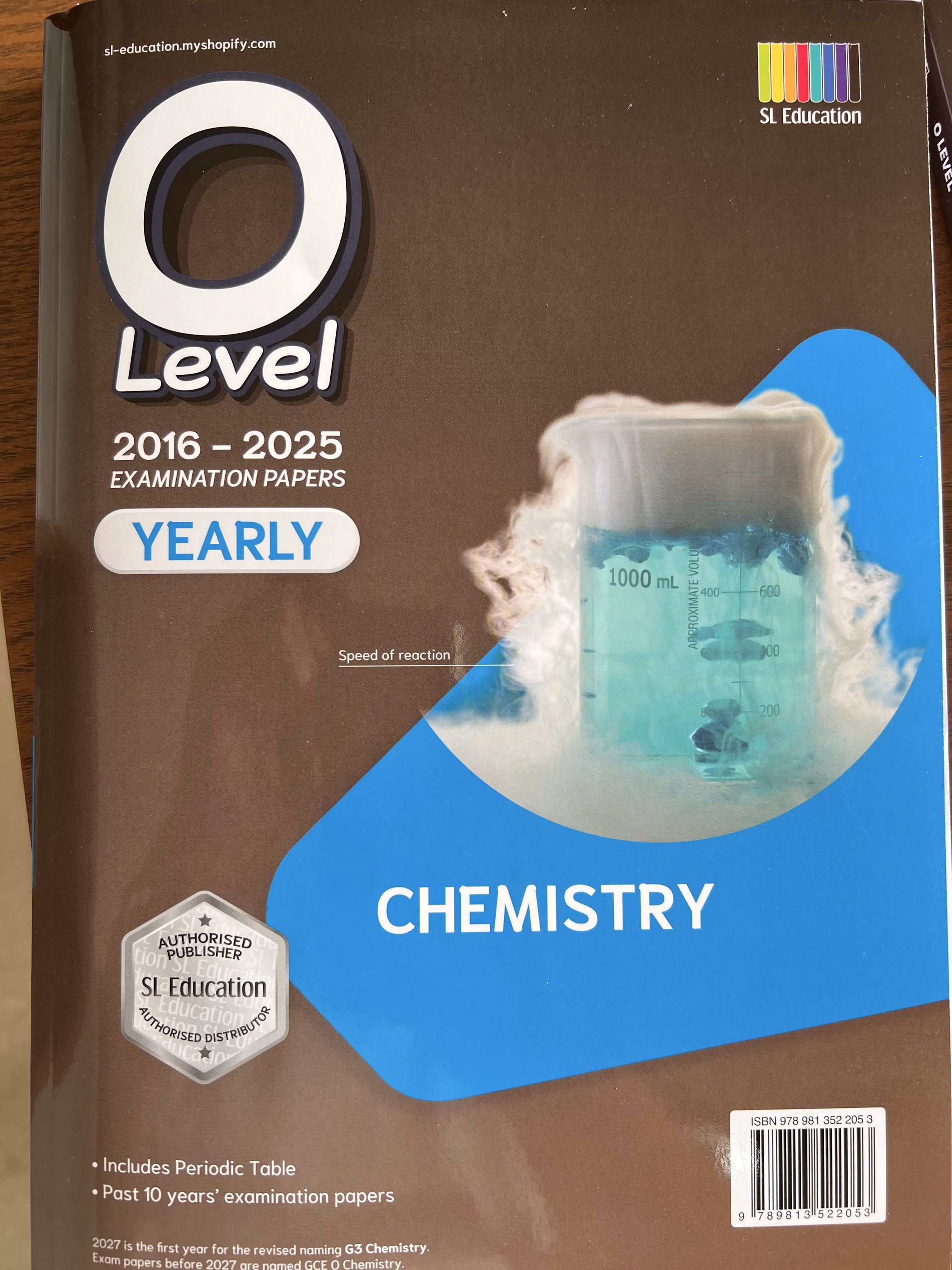 O Level Chemistry Examination Papers 2016-2025, Hobbies & Toys, Books ...