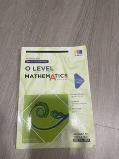 O Level MATHEMATICS TUTOR, Hobbies & Toys, Books & Magazines ...