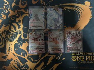 One Piece Card Game Second Anniversary Set, Hobbies & Toys, Toys ...