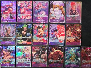 One Piece TCG Card Game : Single Card (Blue Color )(Boa, Vivi, Nami ...