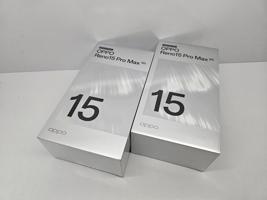 Oppo Reno 15 Pro Max + Ntuc voucher $50 Gold 512GB, Mobile Phones ...