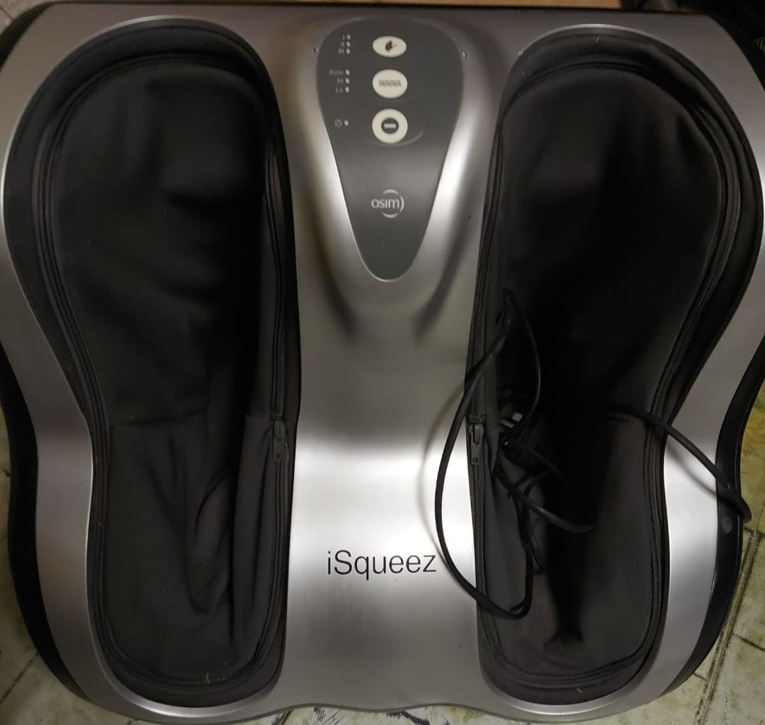 OSIM iSqueez 腳部按摩器, 家庭電器, 其他家庭電器 - Carousell