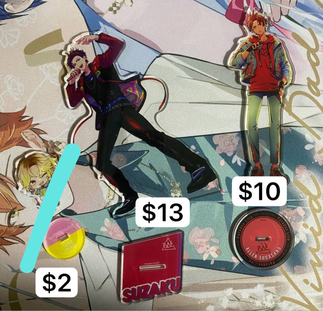 Paradox live / paralive standee - Allen (Bae), Hobbies & Toys ...