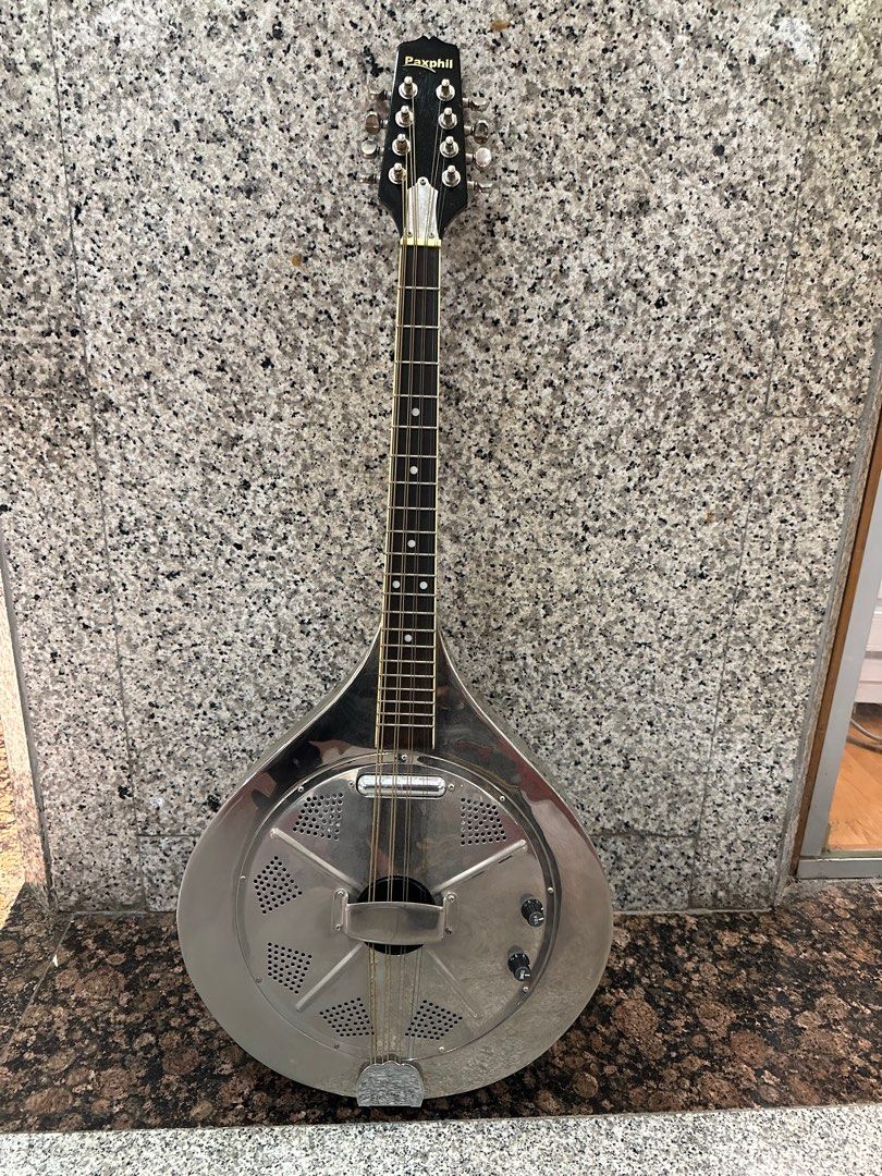 Paxphil Resonator Octave Electric Mandolin, Hobbies & Toys, Musical ...
