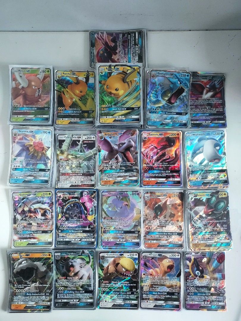 $5 Pokemon gx sun and moon cards, Hobbies & Toys, Toys & Games on Carousell