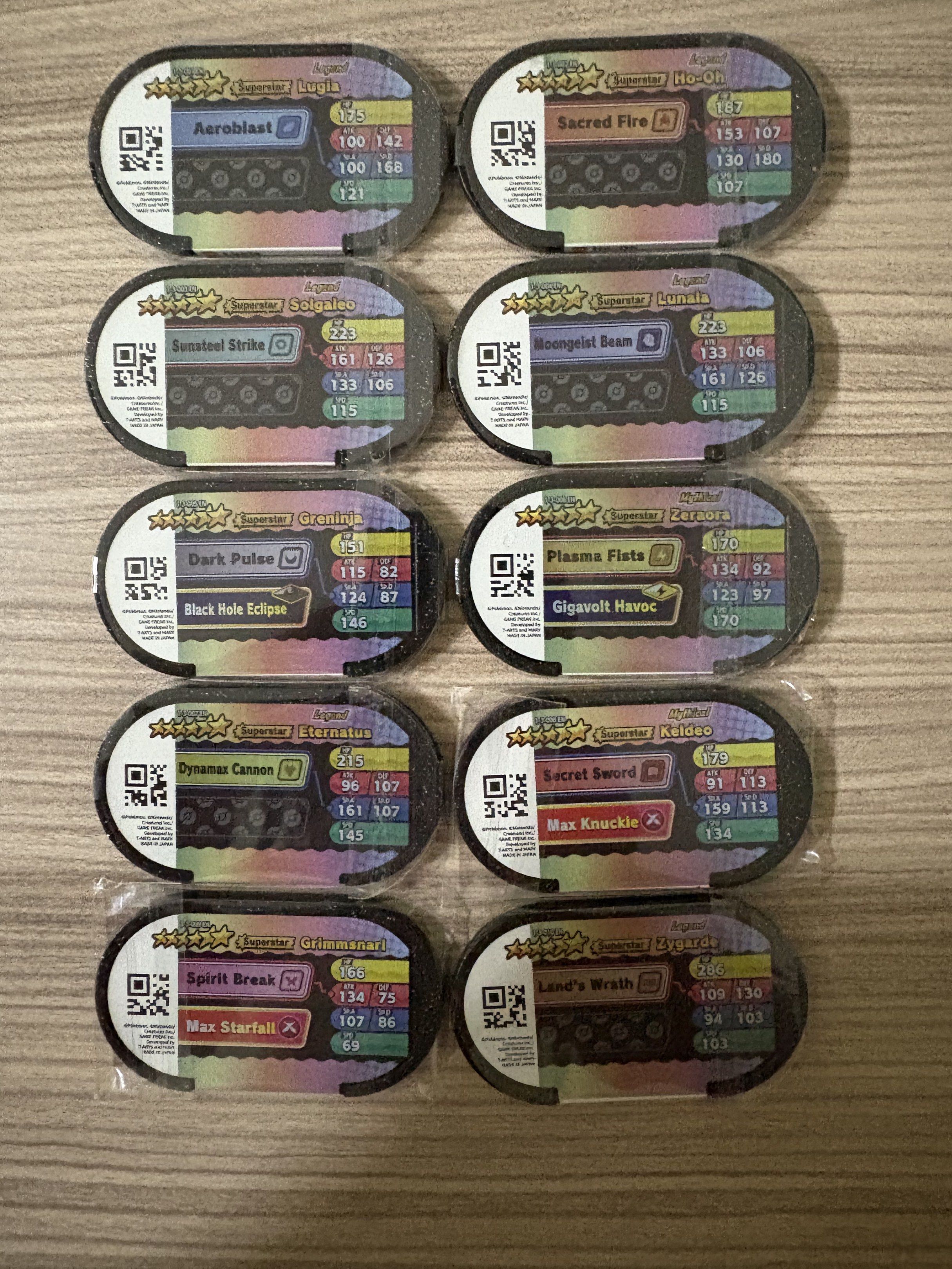 Pokemon Mezastar Stardust Version 3 Full Set, Hobbies & Toys, Toys ...