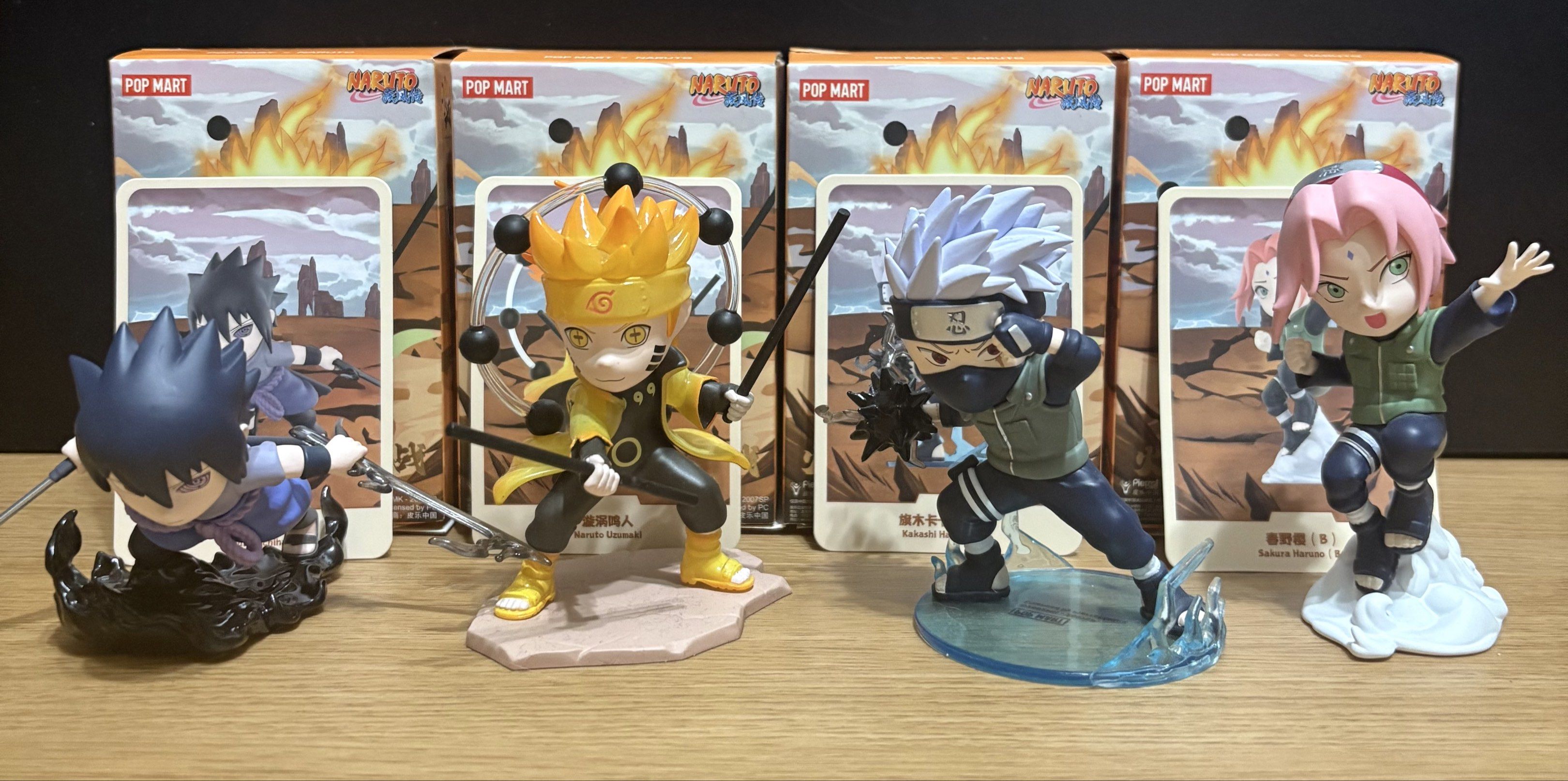 POP MART Naruto Shippuden Blind Box Figurines *OPENED*, Hobbies & Toys ...