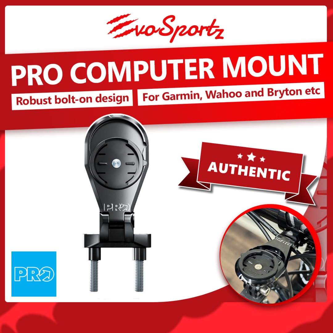 PRO Computer Mount | Genuine PRO Stem Bike Mount | Bicycle Computer Mount | Bike Speedometer ...