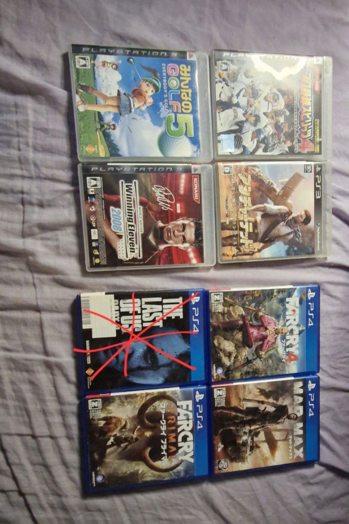 PS3 and PS4 Games for sale - Far Cry 4/Farcy Primal/Mad Max/Uncarted 3 ...