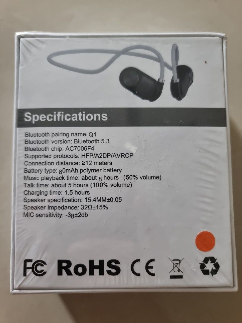 Q1 Air Conduction Wireless Bluetooth Headphones, Mobile Phones ...