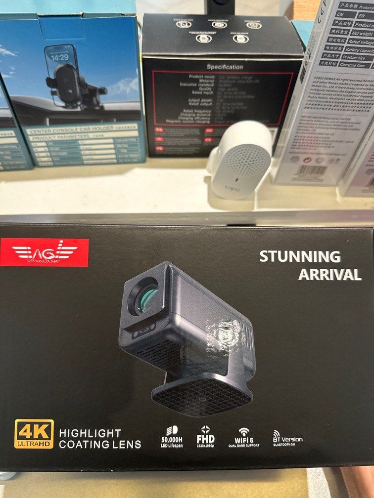 Remax Projector Ultra 4k, TV & Home Appliances, TV & Entertainment ...