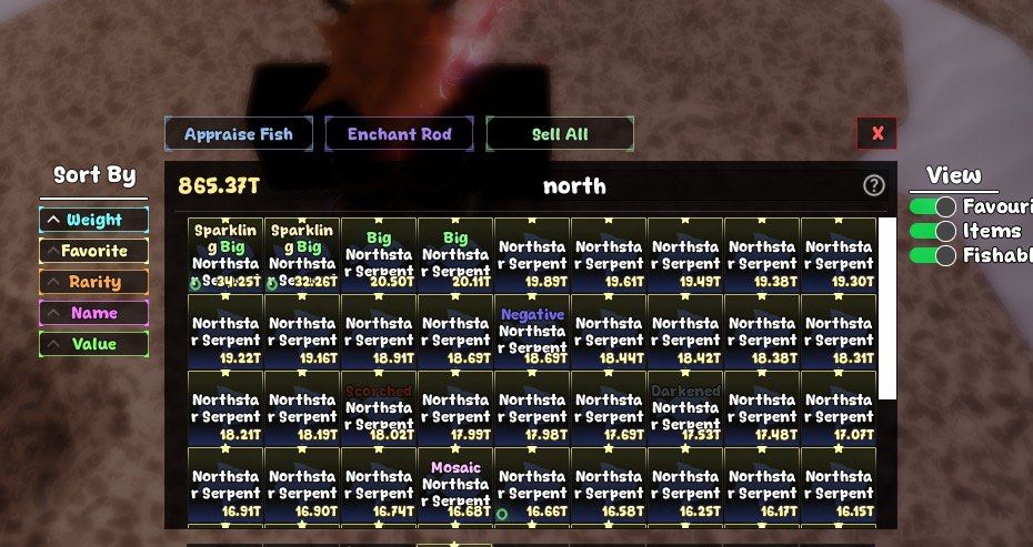 Roblox Fisch Fish, northstar serpent, Video Gaming, Video Games, Others ...