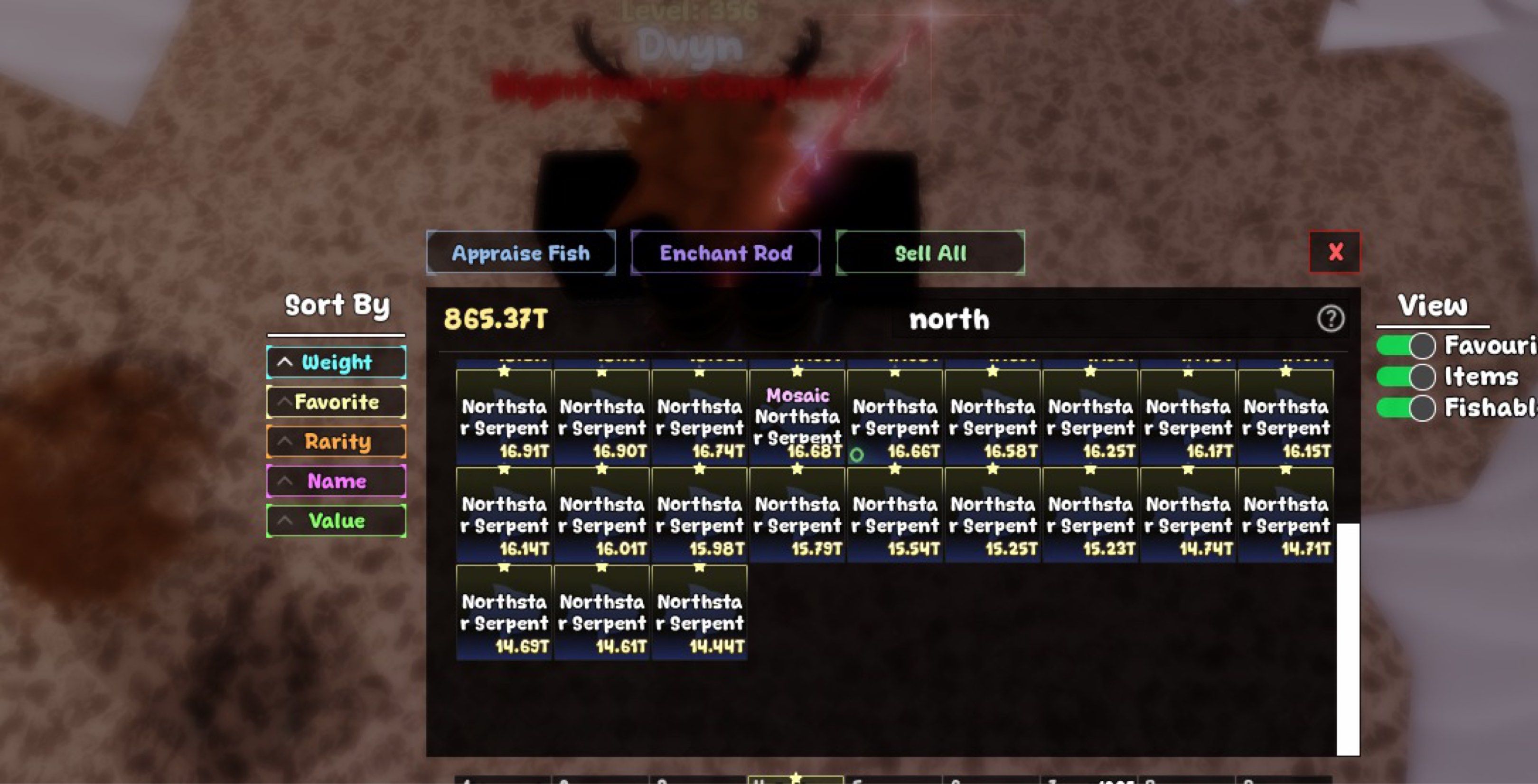 Roblox Fisch Fish, northstar serpent, Video Gaming, Video Games, Others ...