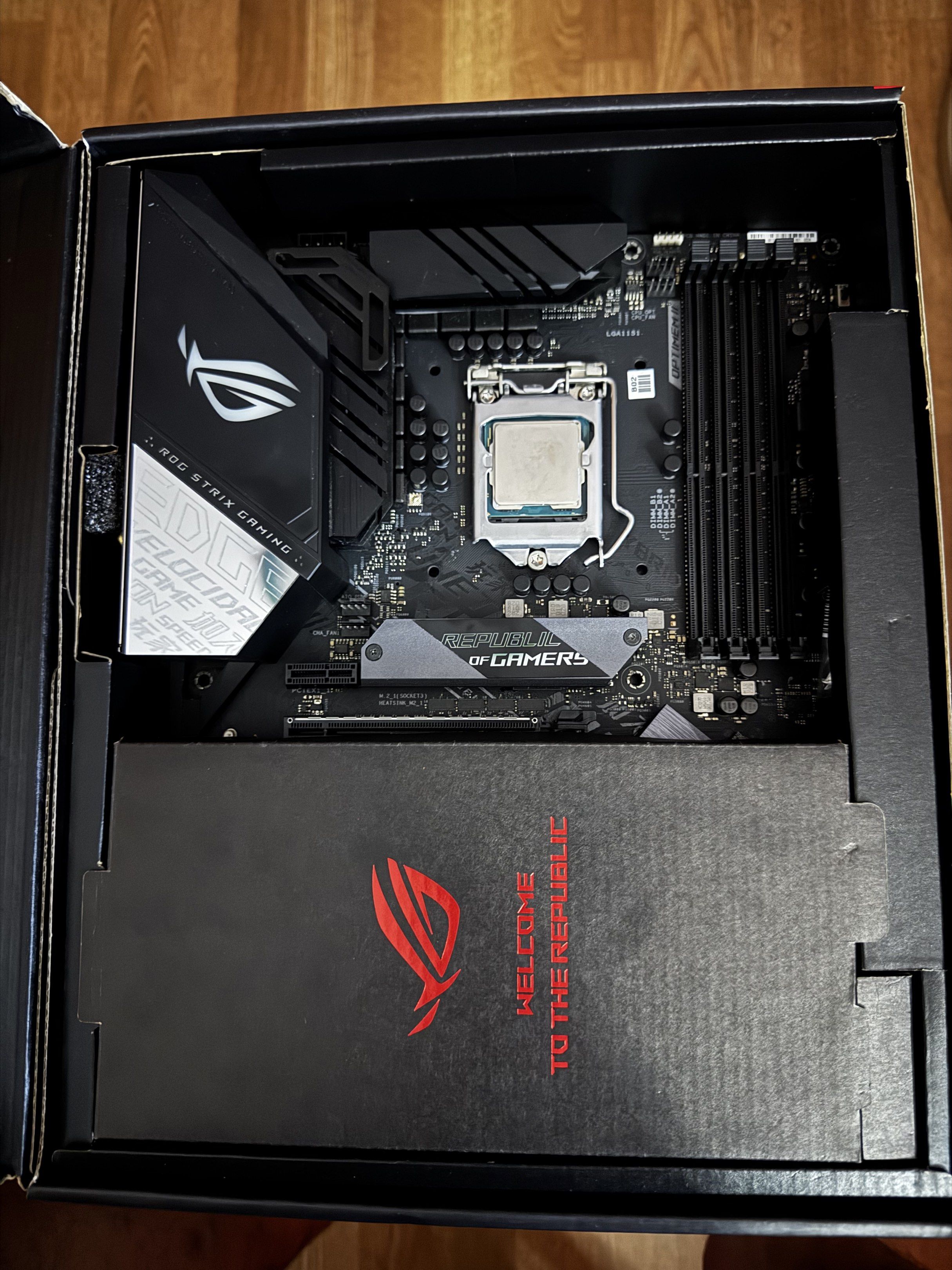 ROG Z390 + i7-9700K, Computers & Tech, Parts & Accessories, Computer ...