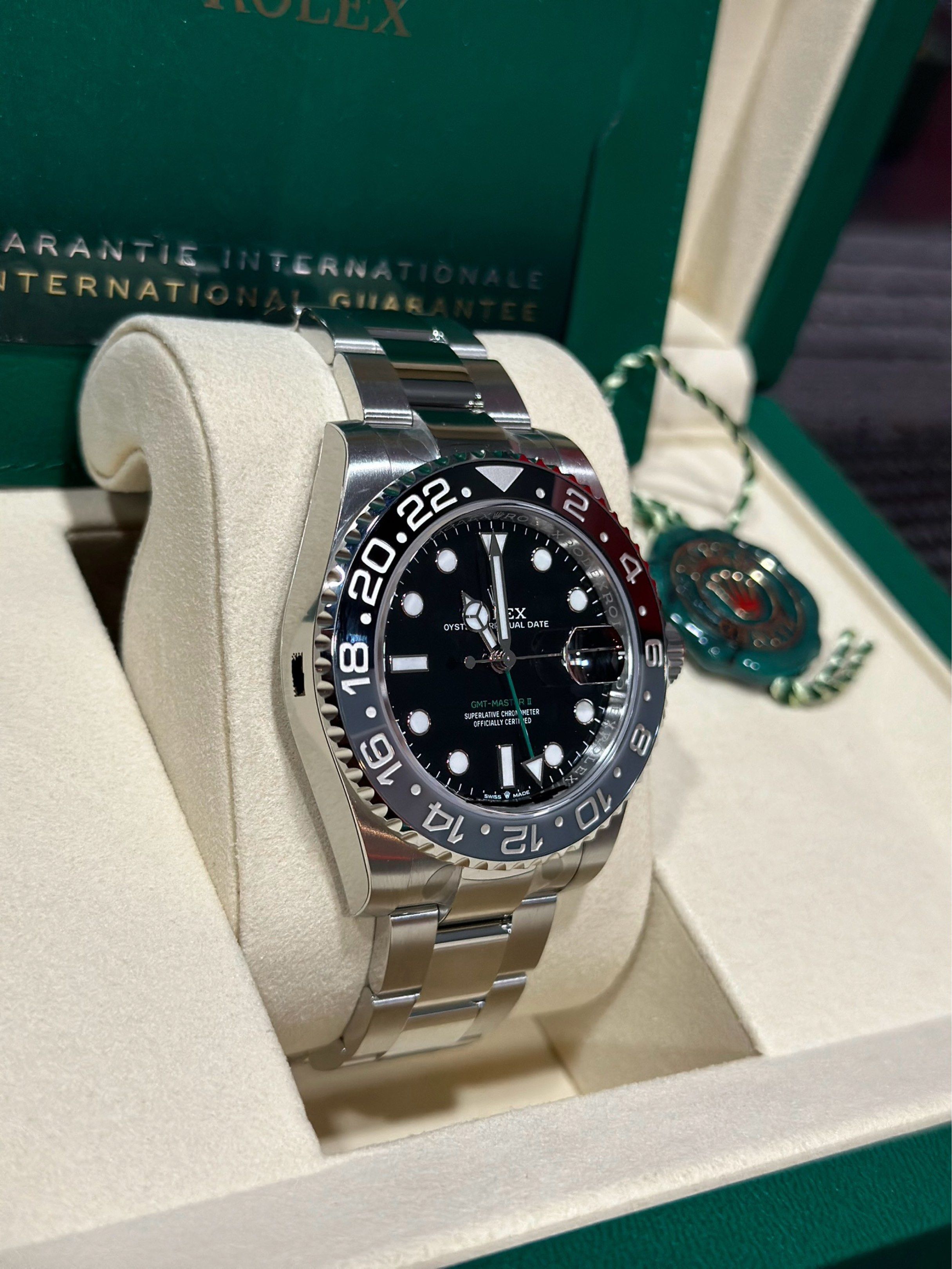 Rolex GMT-Master II - 126710GRNR, Luxury, Watches on Carousell