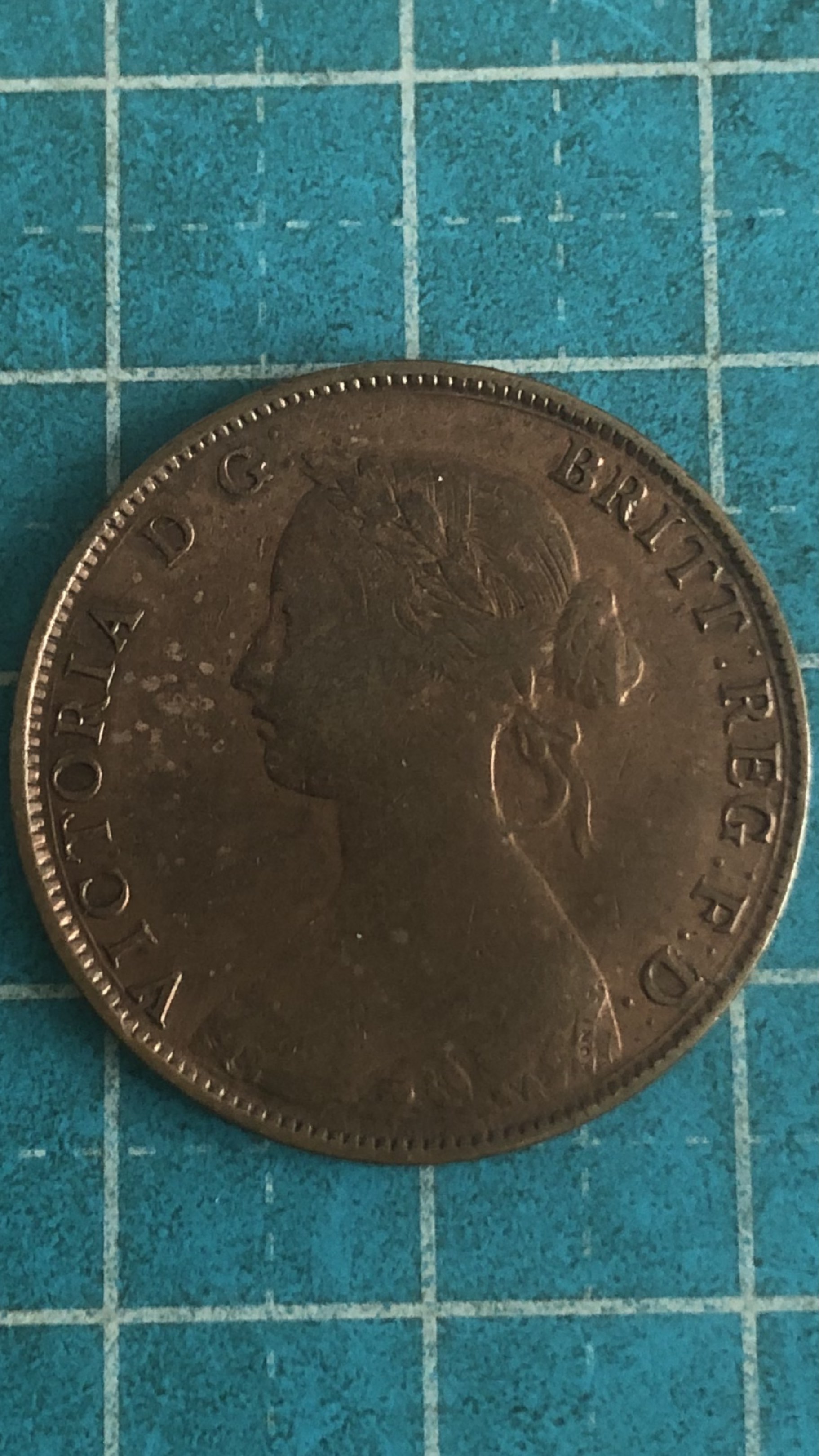 📣🈹Sale 15% disc/Fixed Price Uk 1/2 Penny 1861 (1st Type) , after ...