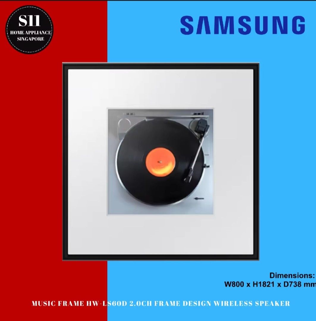 Samsung Music Frame Speaker, Audio, Soundbars, Speakers & Amplifiers on ...